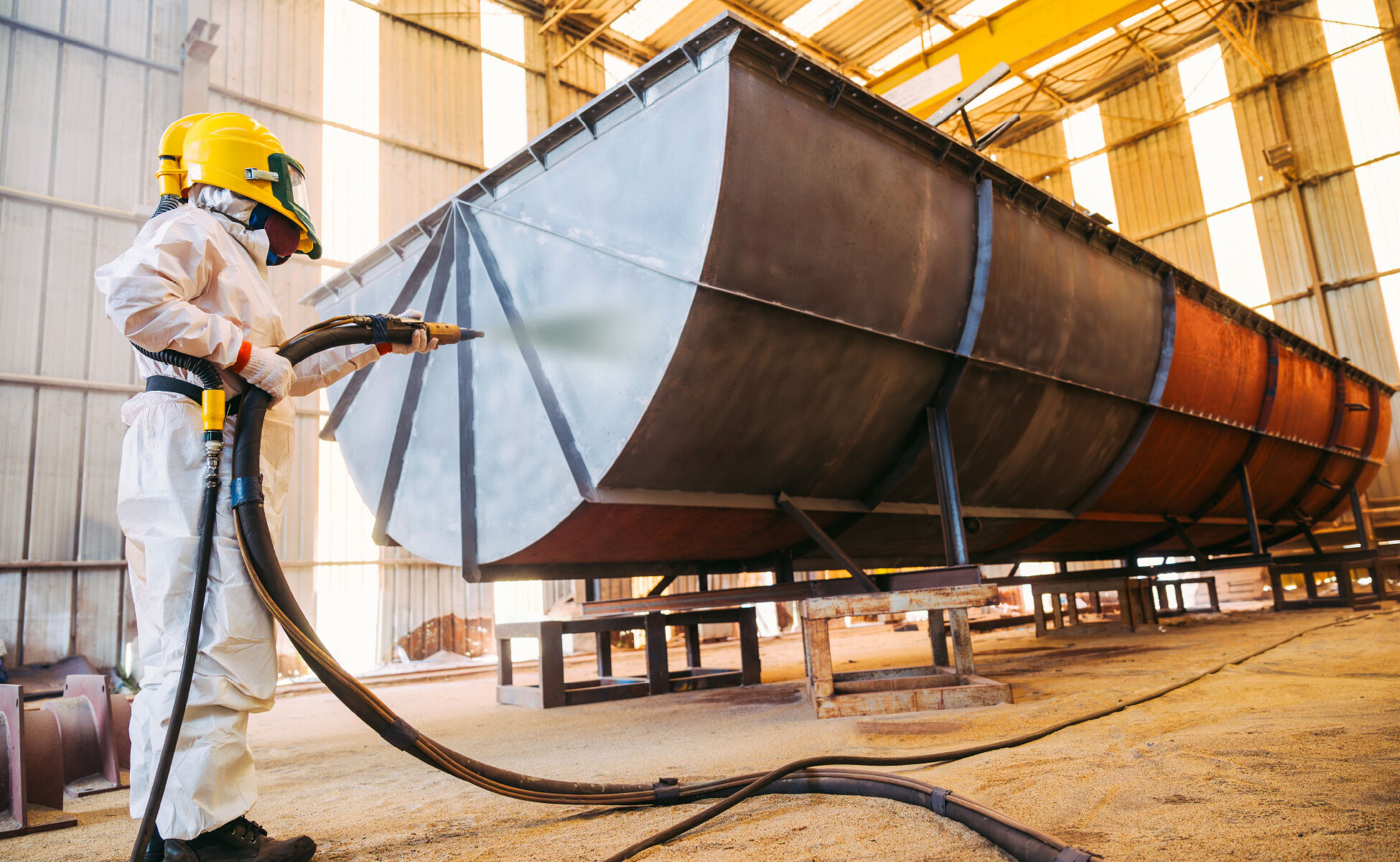 Abrasive Media Blast - Green Diamond Performance Materials